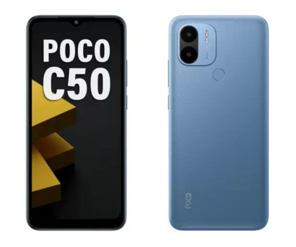 Poco C50 é lançado com Android 12 Go; conheça o celular