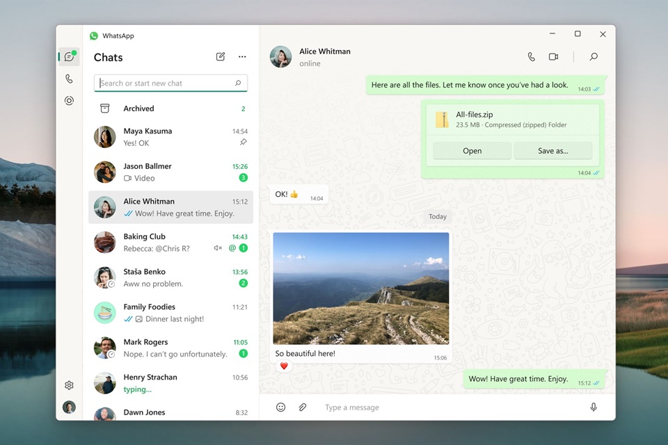WhatsApp ganha novo app para PC que é mais rápido que a versão Web